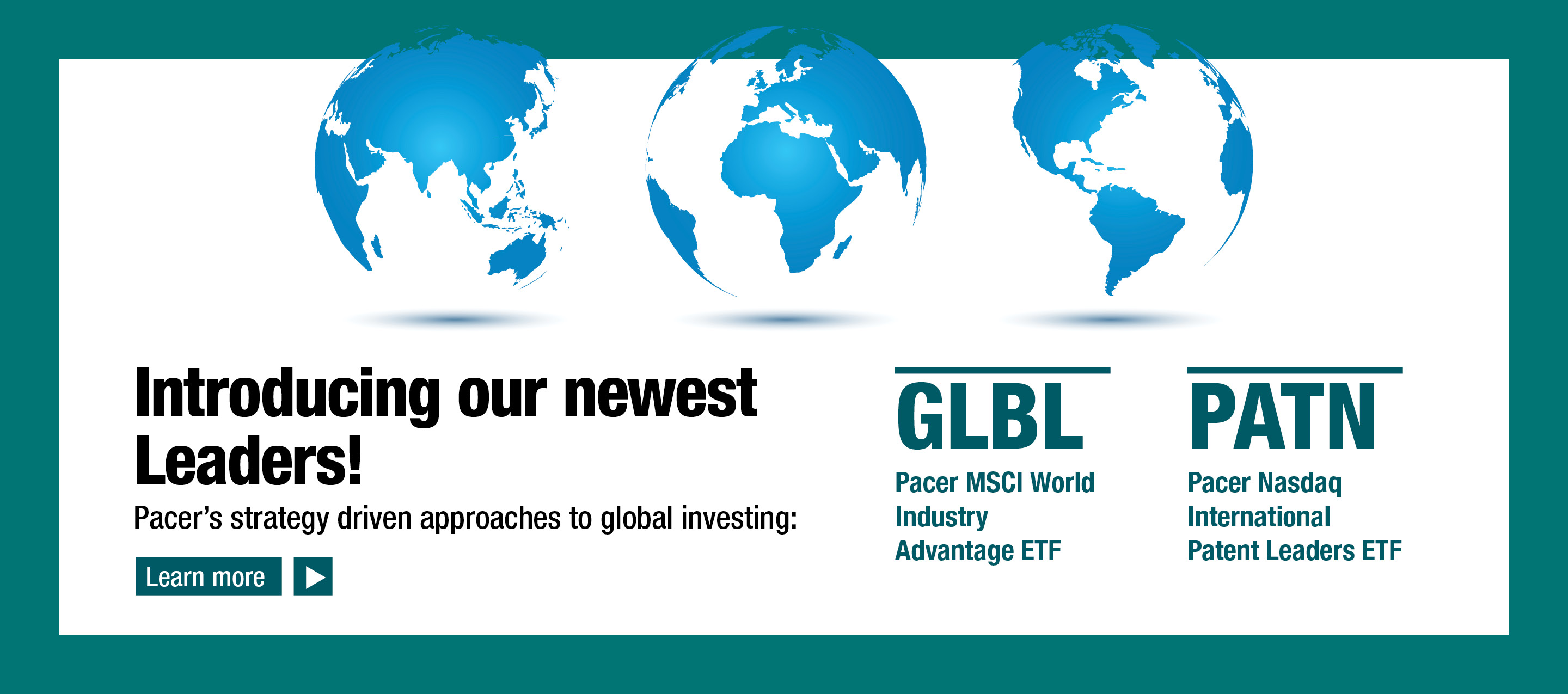 Strategy Driven ETFs® | Pacer ETFs